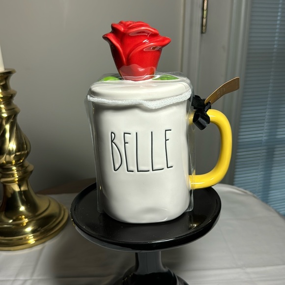 Rae Dunn | Kitchen | Rae Dunn Beauty And The Beast Belle With Rose ...
